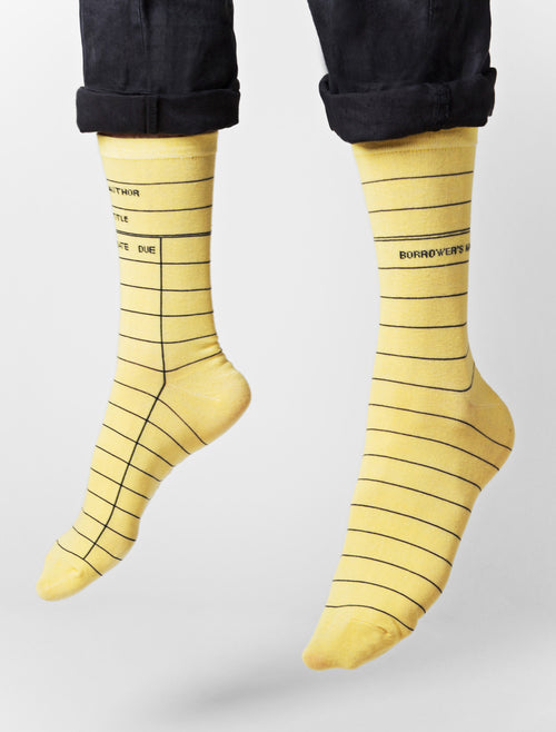 Library Card Literary Socks – Library of Congress Store