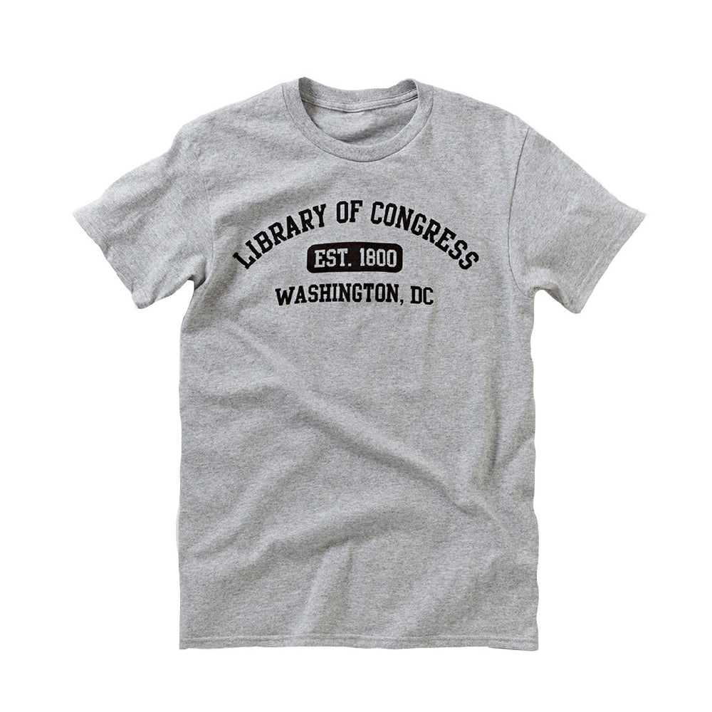 Library of Congress Athletic T-Shirt – Library of Congress Store